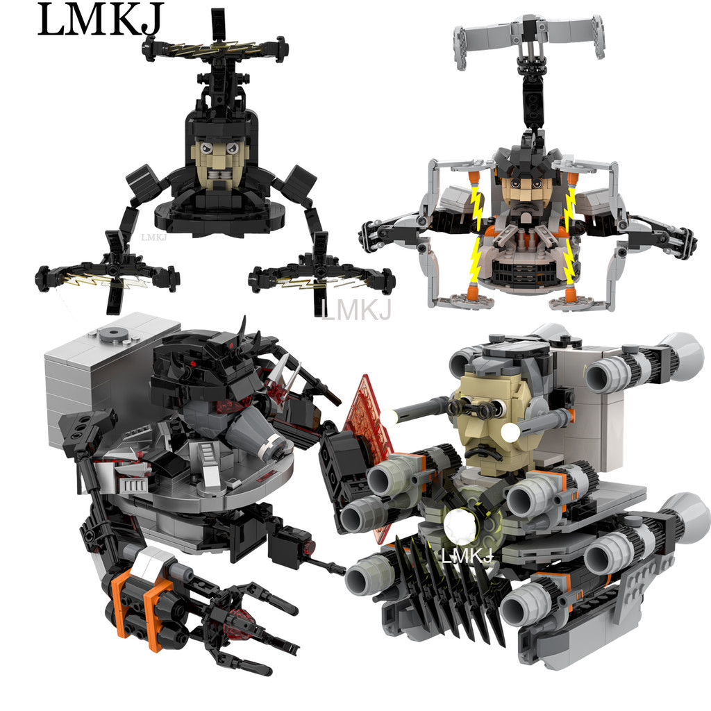 Titan Skibidi toilet Lego UFO Titan King Titan Monitor G-Man Building ...