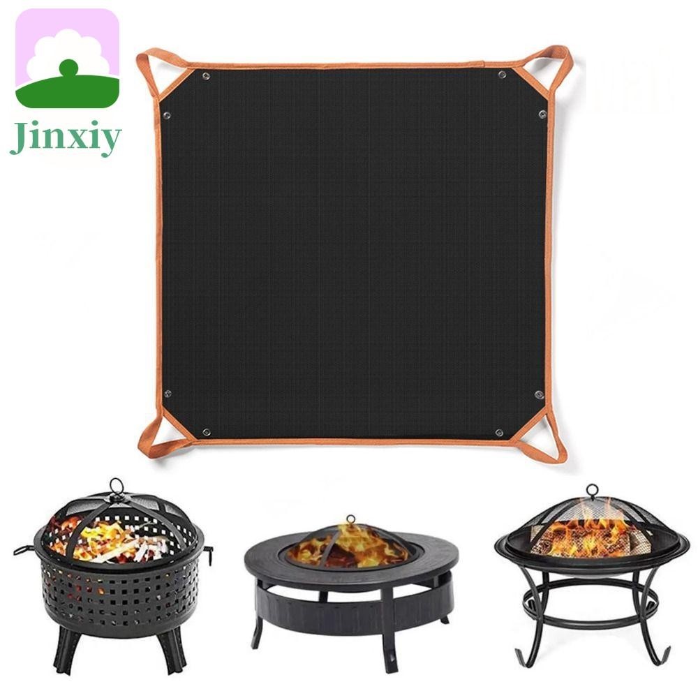 JINXIY Outdoor Silicone Fire Blanket, Double Sided Portable Camping ...