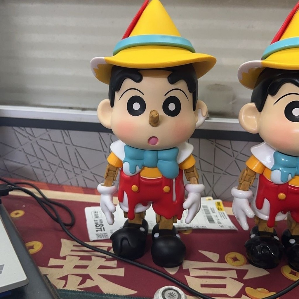 She Shengchuang Anime The Straw 25cm Cream Shin-Chan Crayon Pinocchio ...