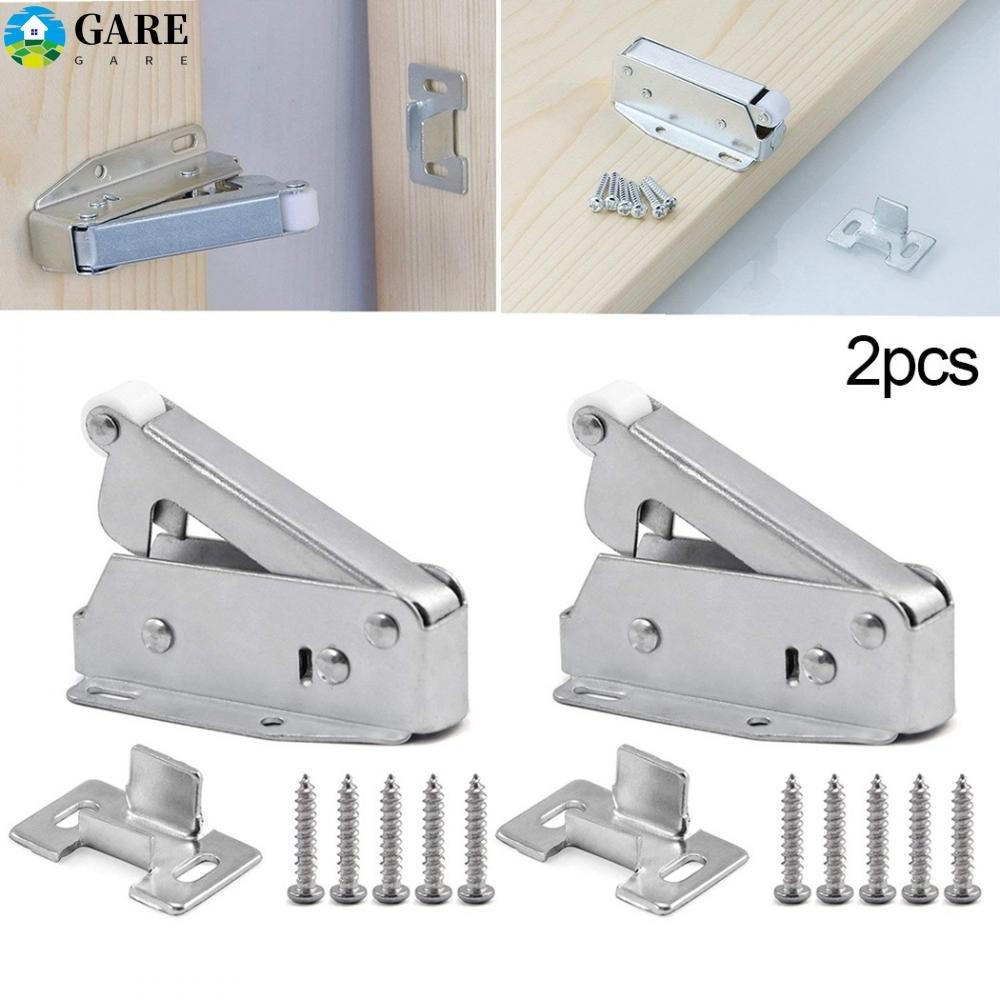 2x Loft-Touch Catch Latch Cupboard Door Hatch Attic Push To Open ...