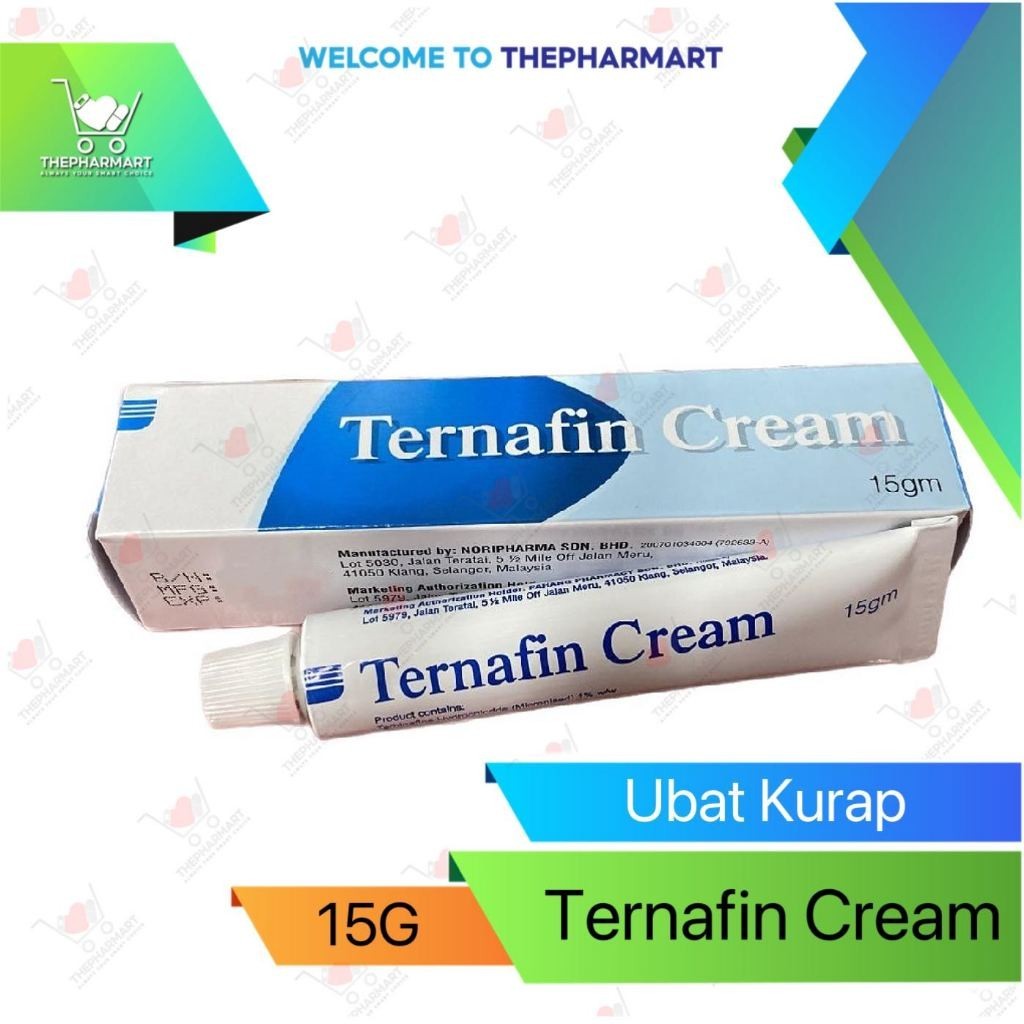 Ternafin Cream (15G) Same as Lamisil Kurap Gatal Gatal Terbinafin ...