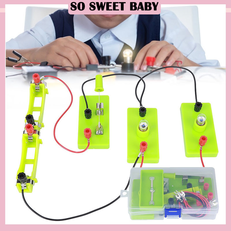 Electric Circuit Kit Physic Educational Experiment Science Project ...