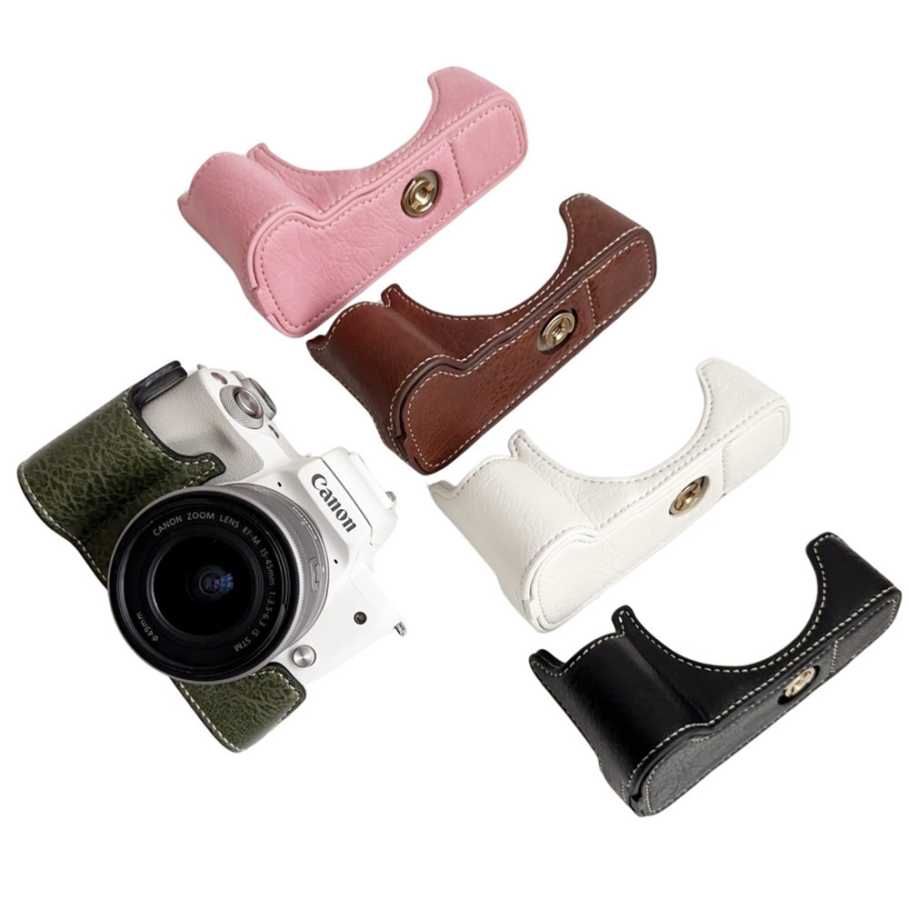 PU Case Body Base Shell Protector for Canon EOS M5 M50 M50 Mark II ...