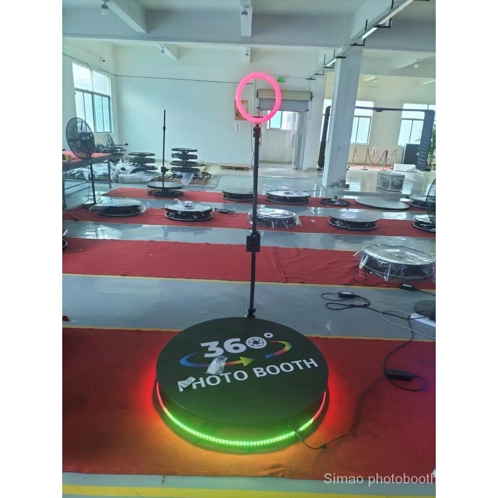 automatic rotating 360 degrees camera platform rotating 360 photo booth ...