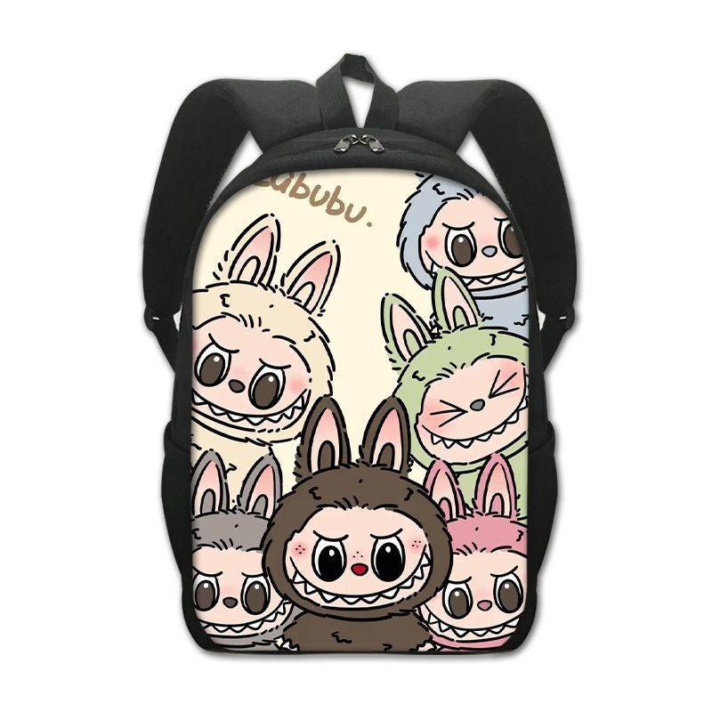 Labubu pelajar sekolah beg beg galas yang selesa kapasiti besar ...