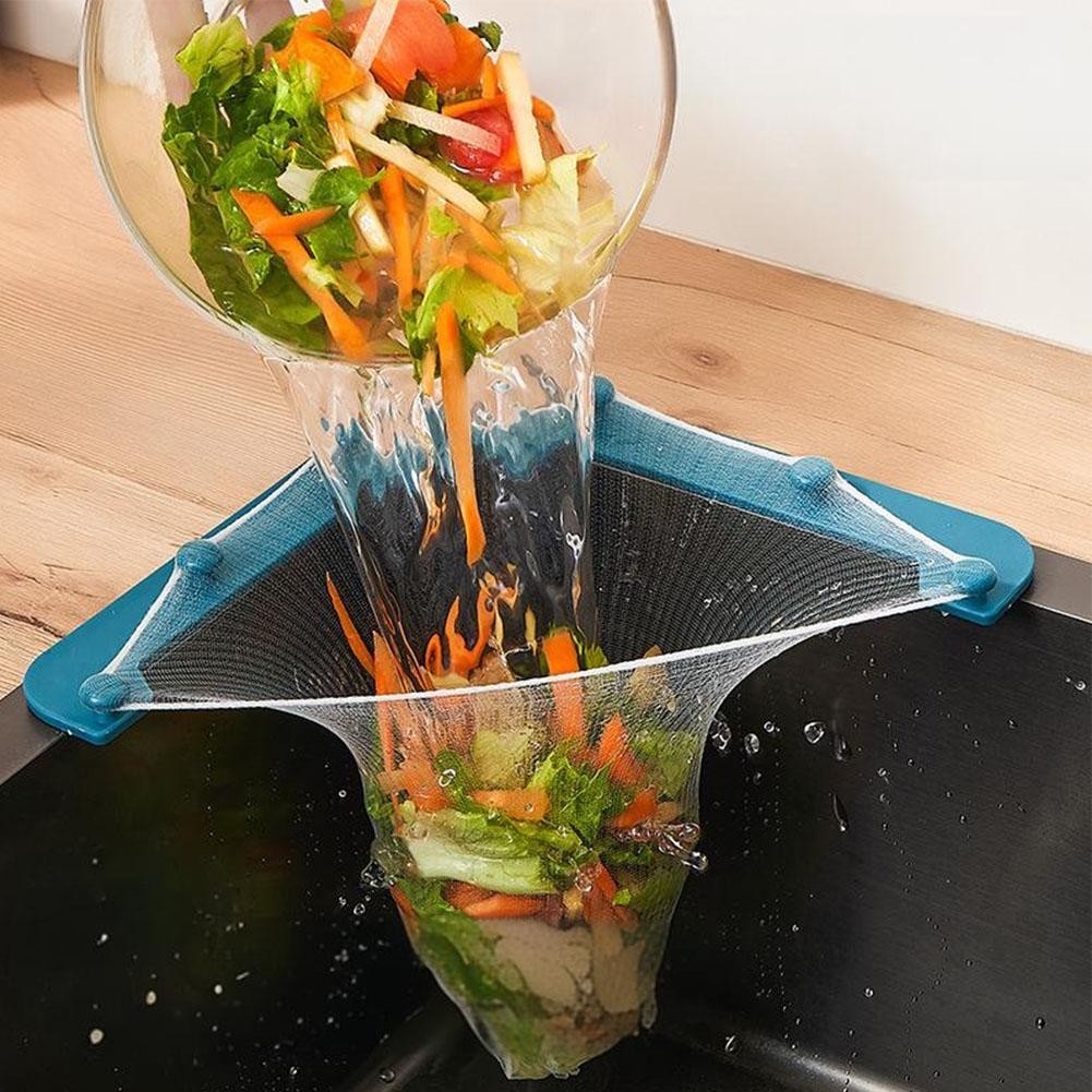 Disposable Kitchen Sink Filter Screen Sewer Garbage Residue Anti ...