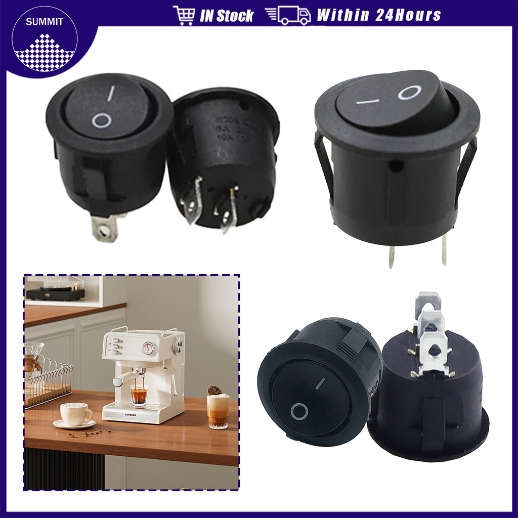 20mm Diameter ON/OFF Round Rocker Toggle Switch 2/3 Pin Rocker Mini ...