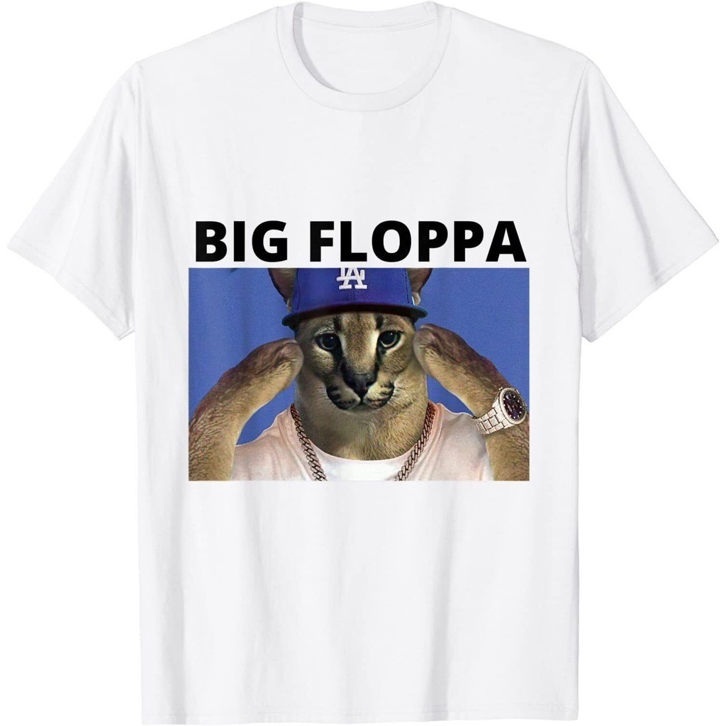 New Limited Big Floppa My Beloved Caracal Cat Meme T-Shirt | Shopee ...