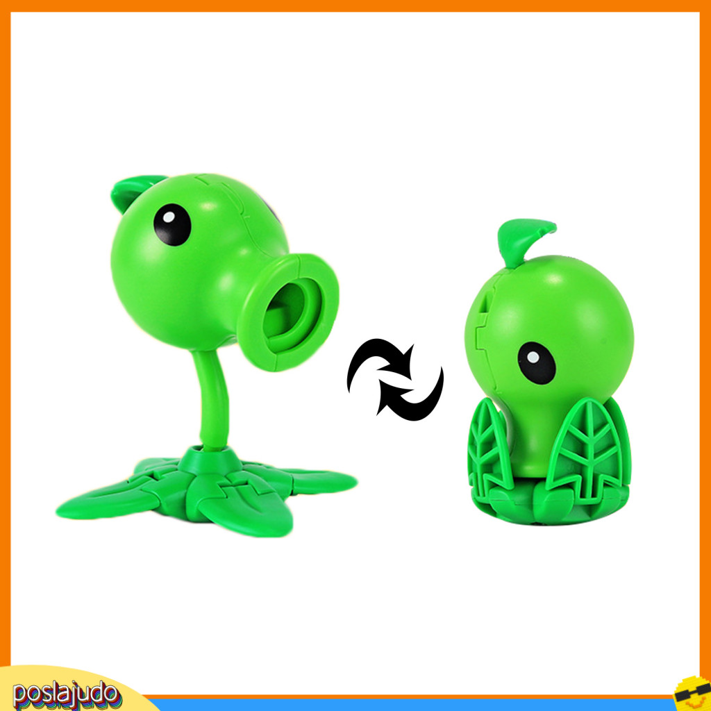 [poslajudo] PVZ Action Figure Cute Zombie Chomper Peashooter Melon-pult ...