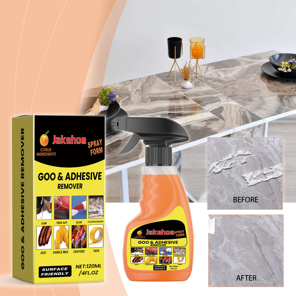 120ml JAKEHOE Multi-Functional Adhesive Remover Remove Adhesive ...