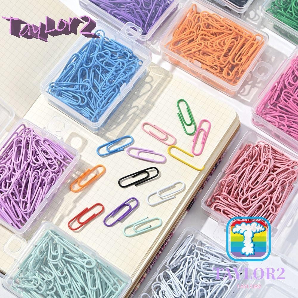 ATAYLOR 50PCS Bookmark Clip, Creative Alloy Metal Paper Clips, Pinch ...