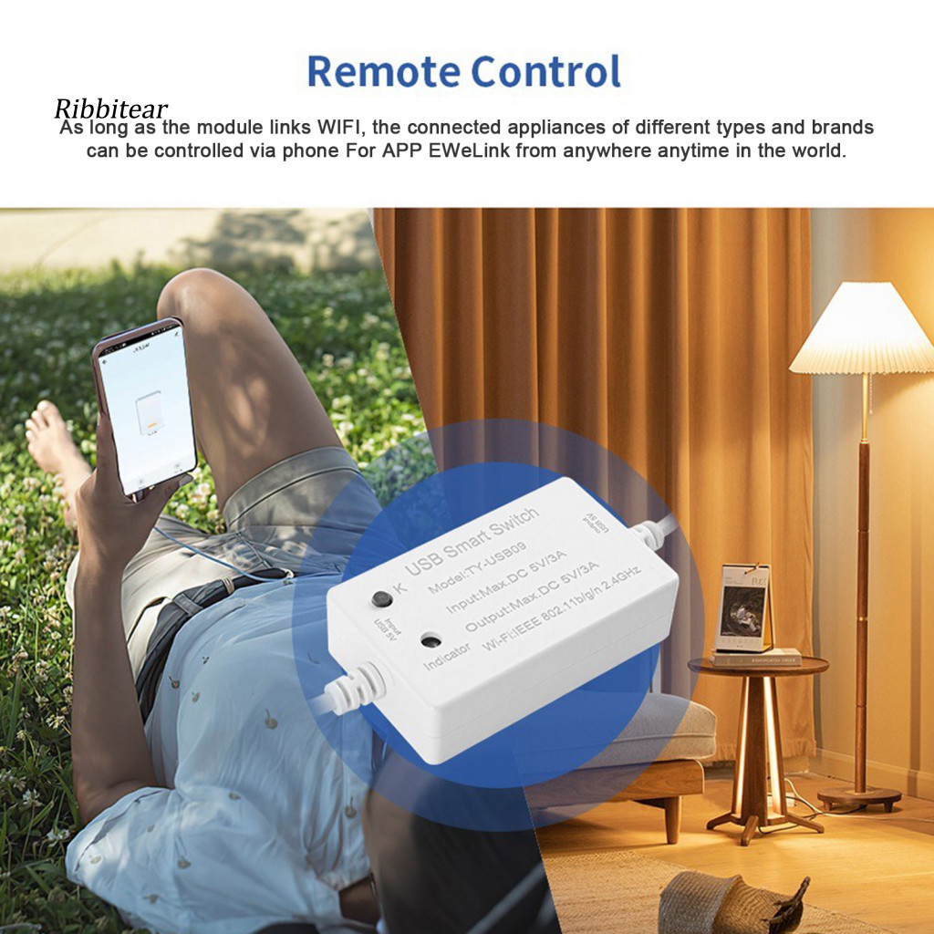 Home Automation Device Voice Controlled Smart Switch Smart Wi-fi Light Switch with Usb Interface ...