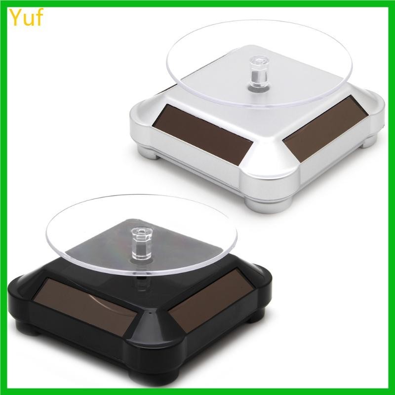 Yuf Rotating Display Stand Turntable Showcase 360 Turntable Holder ...