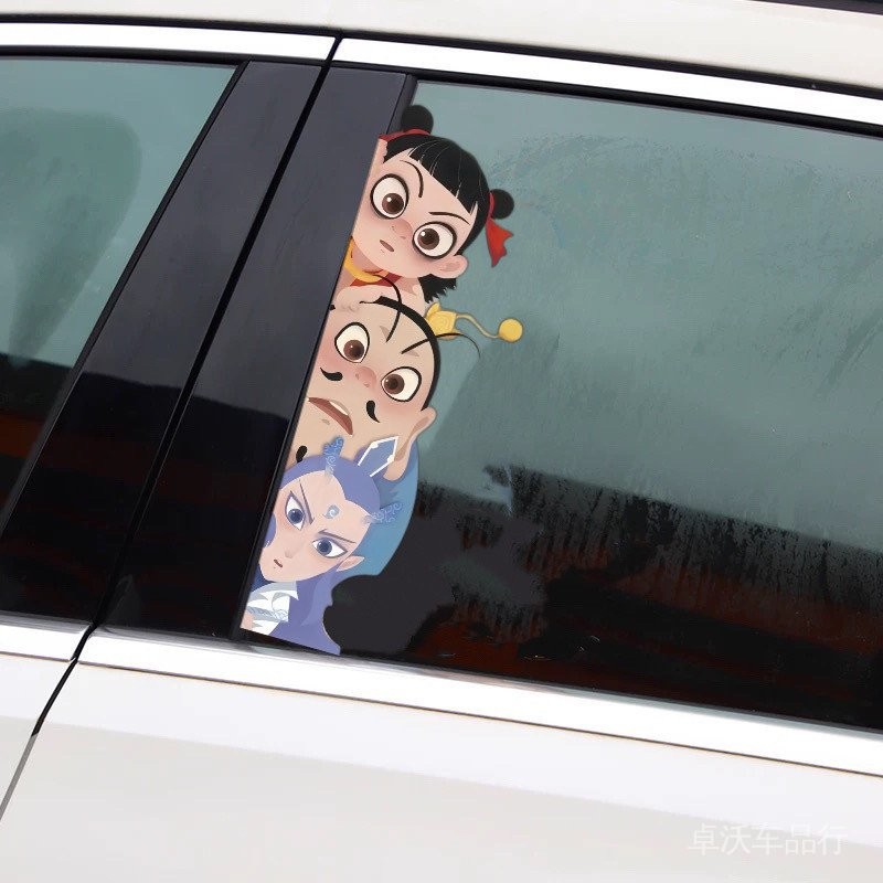 Nezha car sticker Nezha car sticker Nezha car sticker Nezha car sticker ...
