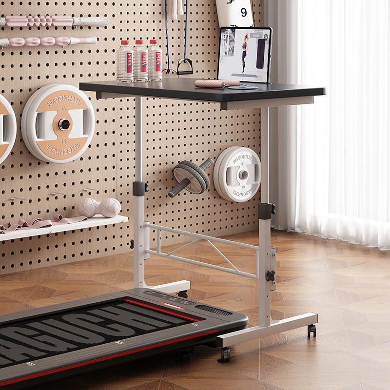 Bedside Table Standing Computer Desk Writing Office Removable Lift ...