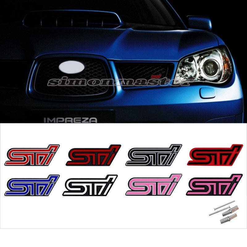 Modified Metal Car Front Grill Emblem Auto Body Trunk Sticker ...