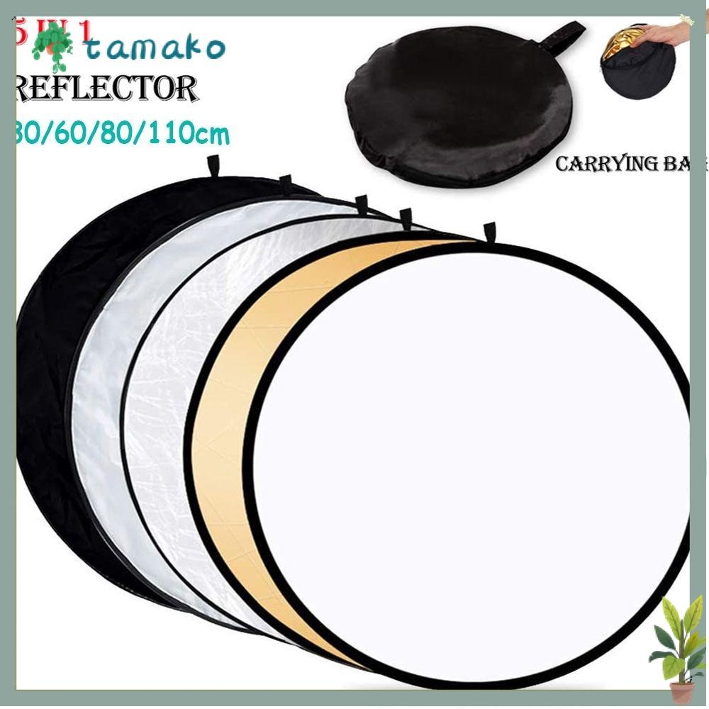 TAMAKO 2/5in1 Photography Reflector, Outdoor Collapsible Light Diffuser ...