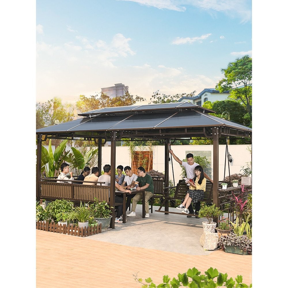 Yuanmao New Chinese Style Pavilion Outdoor Pavilion Courtyard Leisure ...