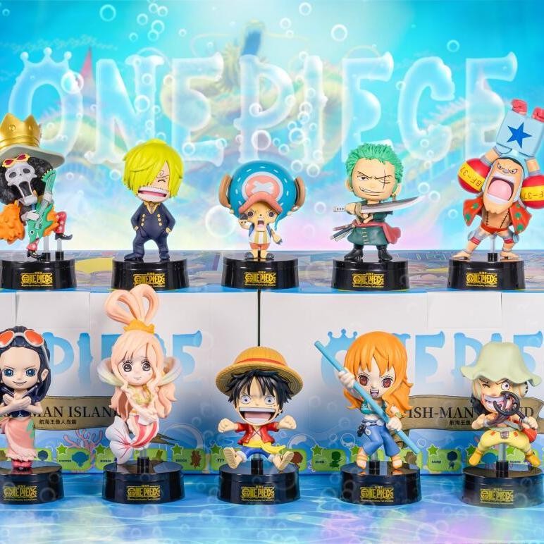 Official One Piece Fishman Island Aromatherapy Figurine Blind Box Luffy ...