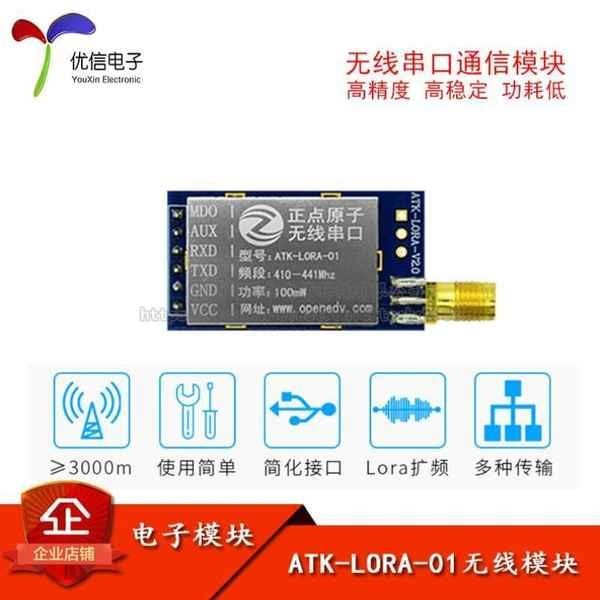 3000 Wireless Rice Module Wireless Serial Port ATK Module-Communication ...