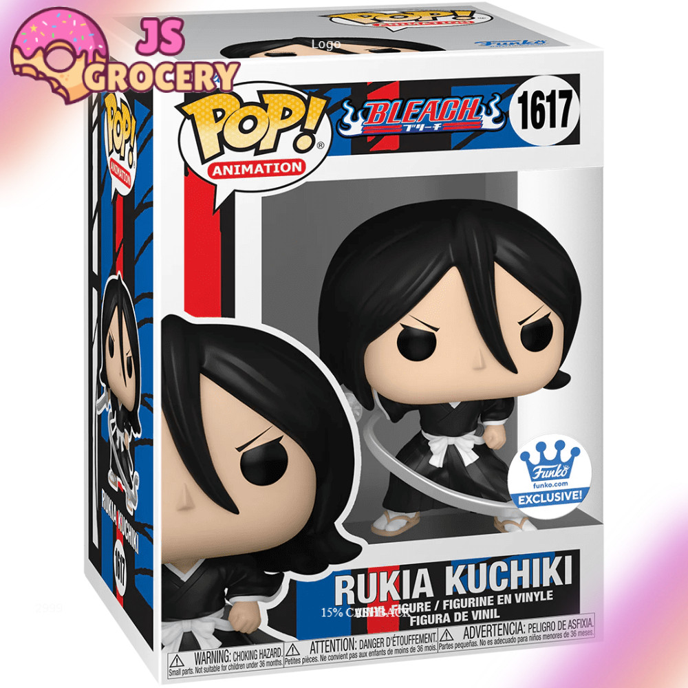 Funko Pop! Bleach #1617 - Rukia Kuchiki (Funko Exclusive) 100% Genuine ...