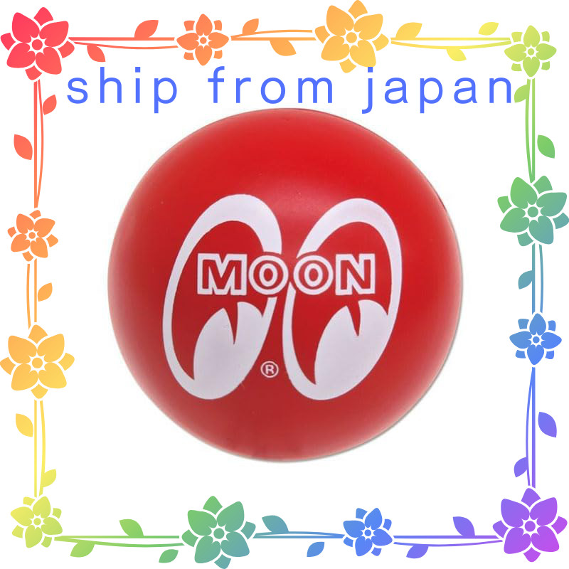 MOON EYES Eyeball Antenna Ball Antenna Topper Squeeze Type MG015RD Red ...
