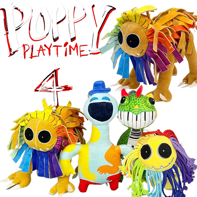 Poppy Playtime Stuffed Toys Poppy Playtime 4 Nightmare Critters Stuffed ...
