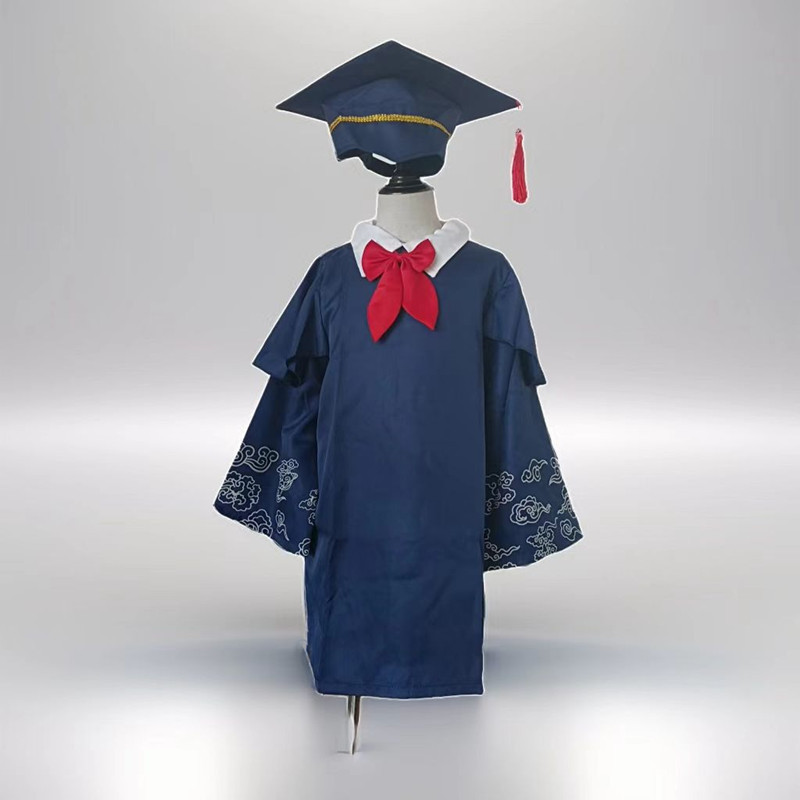 2025 Children's Doctoral Uniform Kindergarten Bachelor's Uniform Photo ...