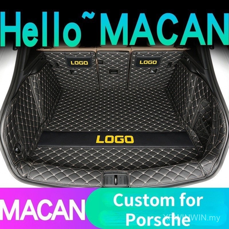 [Exclusive Porsche Macan Cayenne 911 718] 100% Fit Waterproof Car Boot ...
