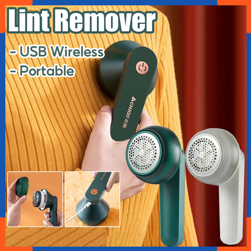 Clothes Trimmer Lint Remover USB Wireless Portable Fabric Remove ...