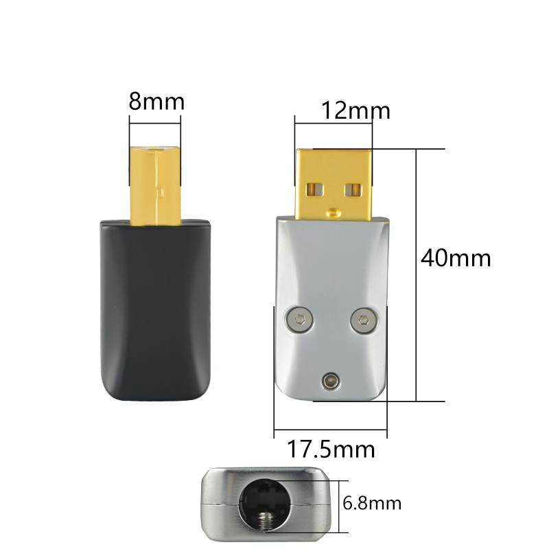 HiFi Audio USB Data Cable DIY Type A Type B USB A USB B USB 2.0 ...