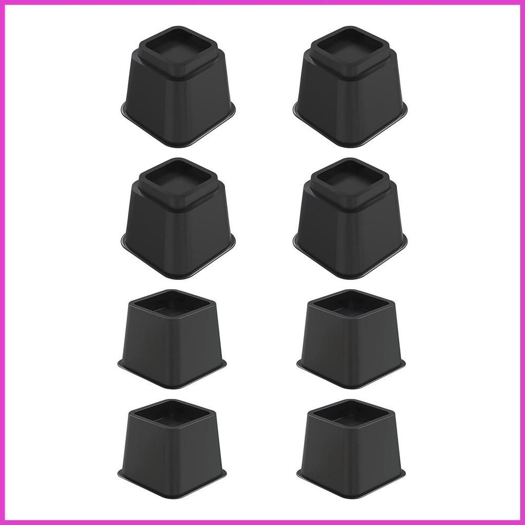 Risers for Table Legs Furniture Risers Bed Lifts Block 8X Stackable ...