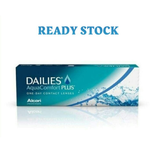 Alcon Dailies Aqua Comfort Plus One Day Clear Contact Lenses (30 Pcs ...
