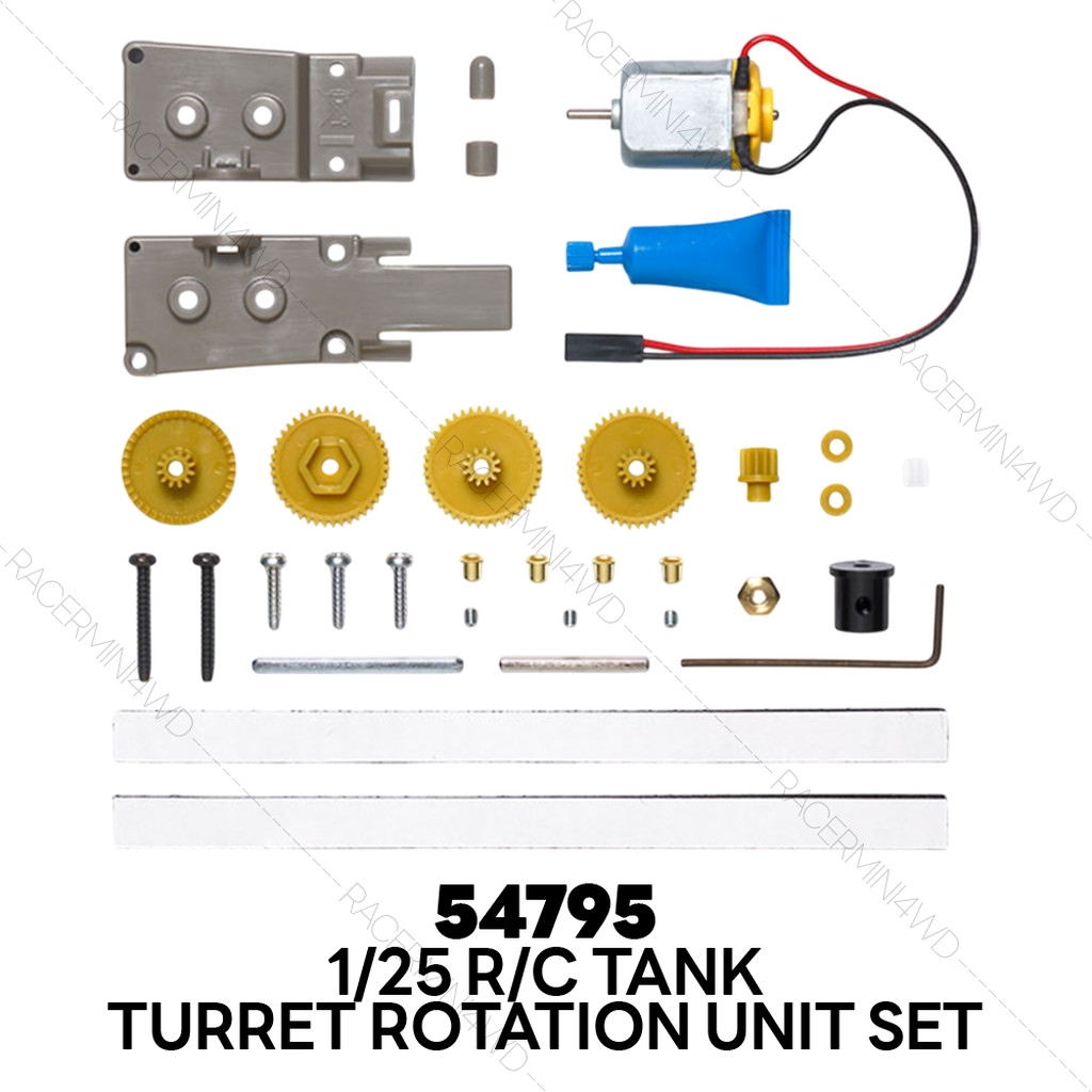 TAMIYA 1/25 R/C Tank Turret Rotation Unit Set 54795 | Shopee Malaysia