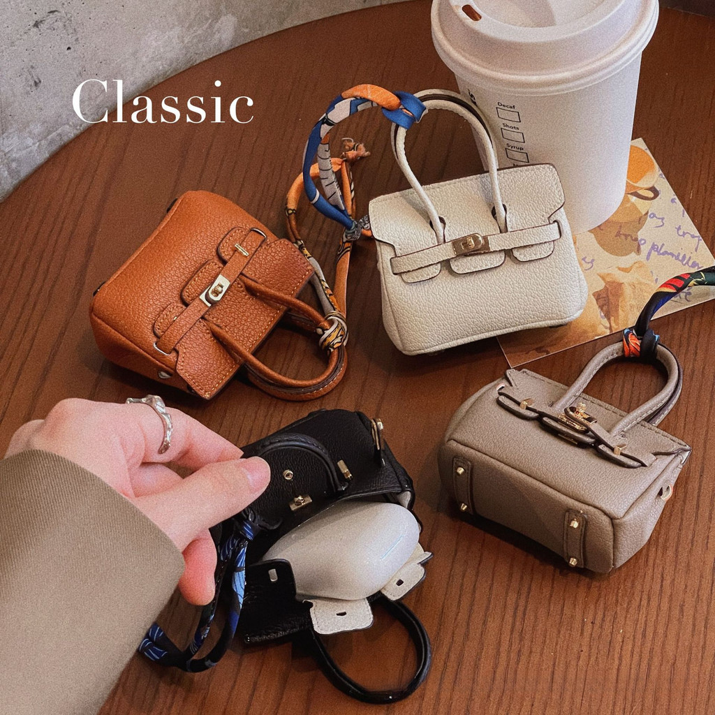 Mini Mini purse pendant Birkin bag earphone purse car key chain ...