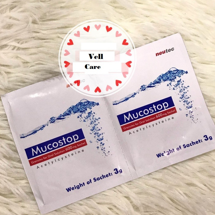 Mucostop 600mg Pecah Kahak ( 2 Sachets x 3g ) | Shopee Malaysia