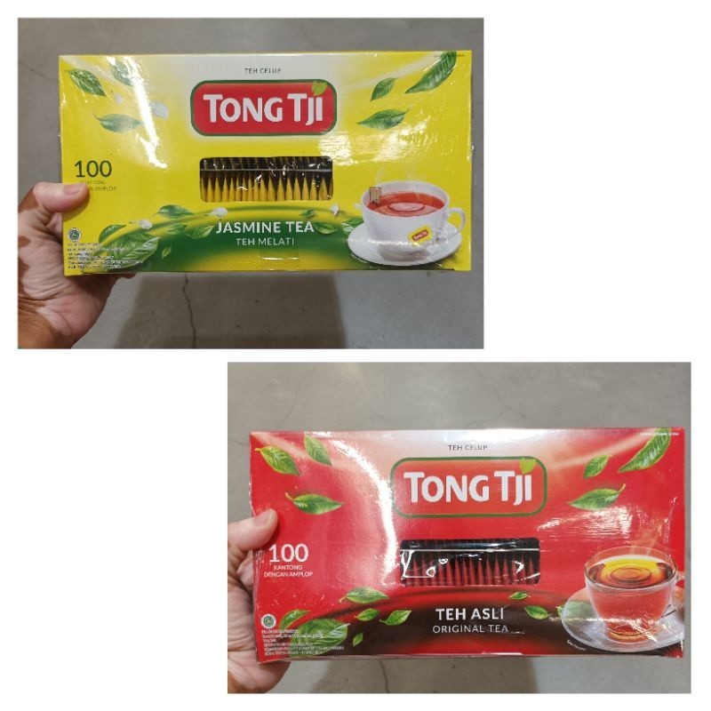 Tong Tji Jasmine Tea Tea Tea Bags With Envelopes 1 pack (2Gr x 100 ...