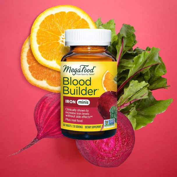 MegaFood, Blood Builder Minis, 60 Tablets | Shopee Malaysia