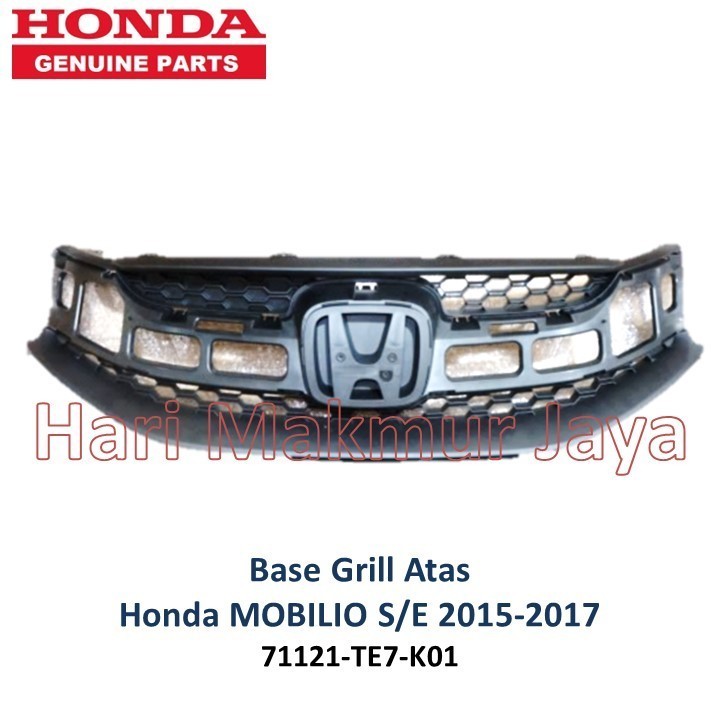 Base Grill Upper Bumper Honda Mobilio S/E 2014 2015 2016 Base Seat ...