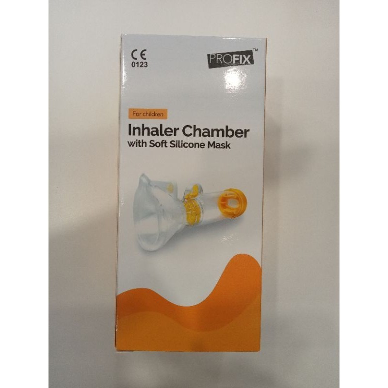 PROFIX Inhaler Chamber With Soft Silicone Mask - Adult / Children ...