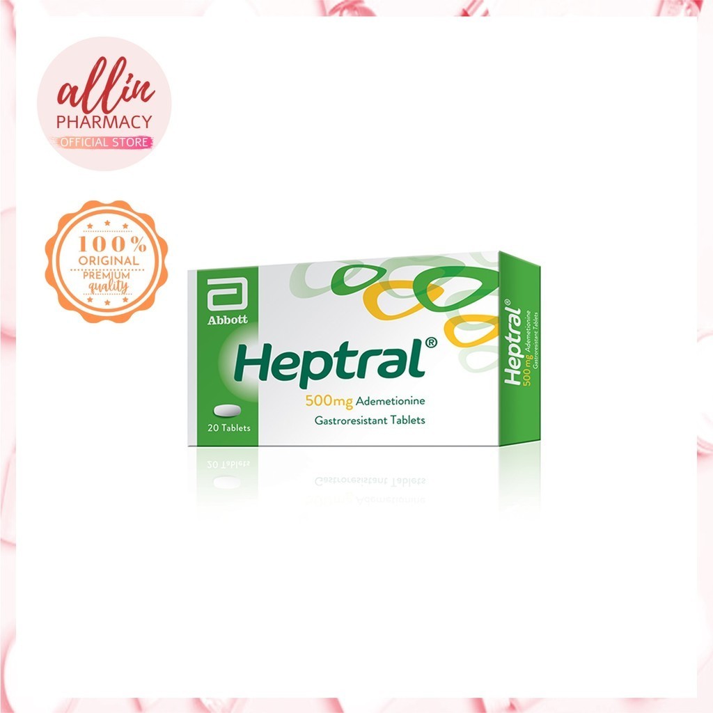 Abbott Heptral 500mg 20s (Liver Tonic) (EXP 10/26) | Shopee Malaysia