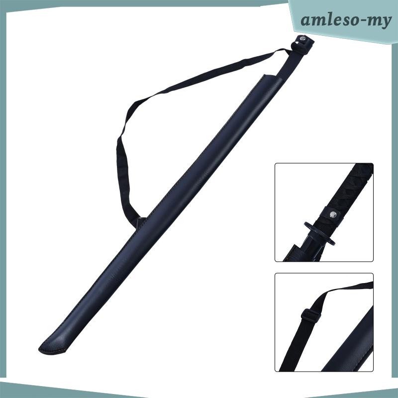 [AmlesoMY] Medieval Belt Sheath Cosplay Prop Anime Faux Leather Back ...