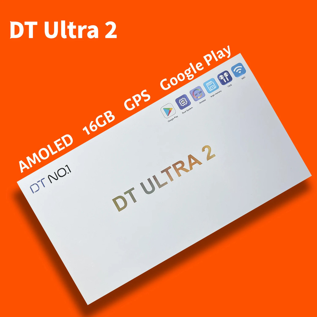 2024 DT Ultra 2 AMOLED Screen 16G ROM WIFI GPS GooglePlay Smart Android ...