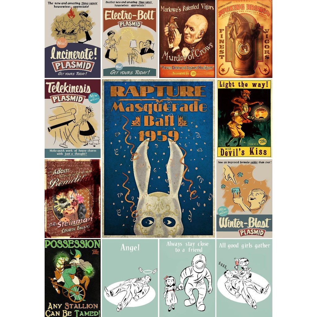 Koleksi Kegemaran Permainan - Masquerade Ball - Poster Cetakan ...