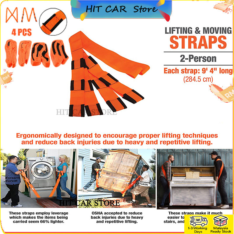 Useful Lifting Moving Strap Furniture Transport Belt In Shoulder Straps Team Straps Mover Easier ...
