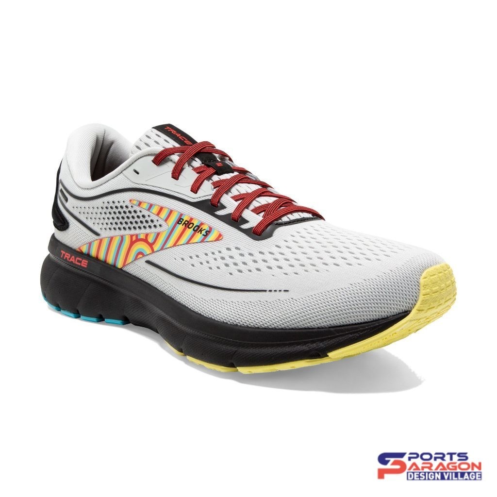 BROOKS RUNNING TRACE 2 MEN WHITE MEDIUM D CUTTING | Shopee Malaysia