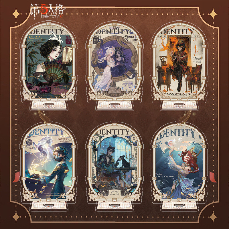 Identity Ⅴ Acrylic Stand Game Characters Acrylic Decorations Animation ...