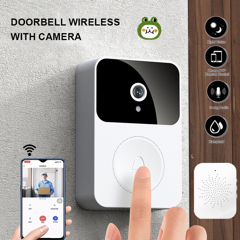 2025 New Explosion Models Visual Doorbell X9 Video Doorbell Intelligent ...