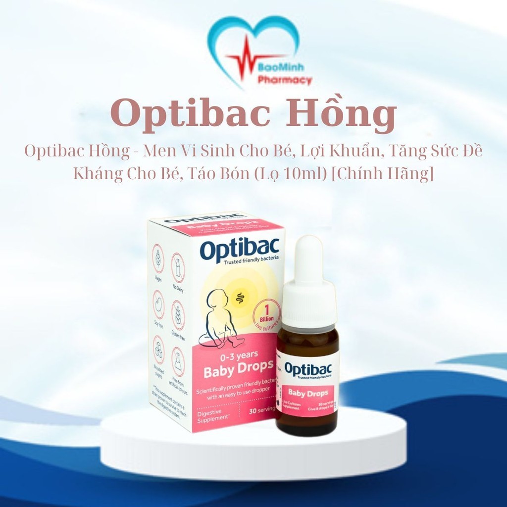 Optibac Hong - Probiotics for Babies, Probiotics, Increase Baby's ...