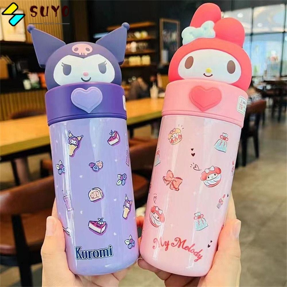 SUYO 350Ml Thermal Mug Insulated Stainless Steel Girl Cute Kuromi ...